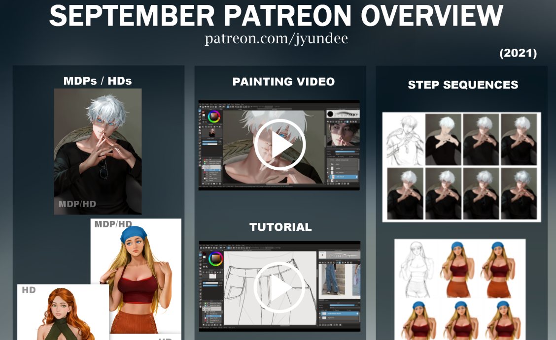 JYUNDEE - Patreon Pack (September 2021)