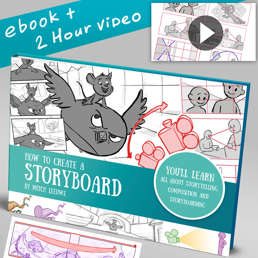 How to storyboard ebook & video by Mitch Leeuwe