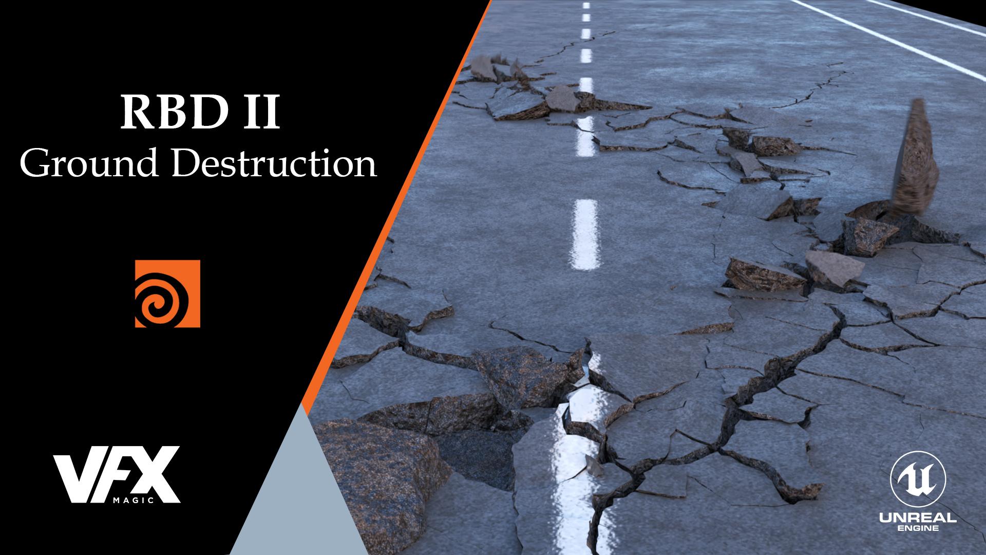 Houdini RBD II - Ground Destruction by VFX Magic