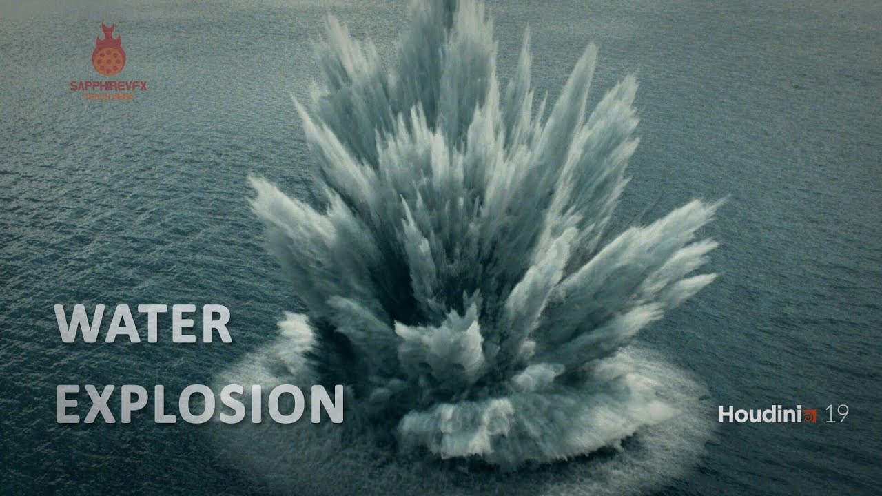 Water Explosion in Houdini