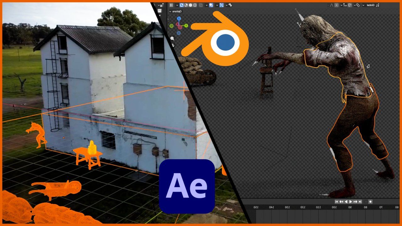 Blender and After Effects VFX Masterclass by Ruan Lotter