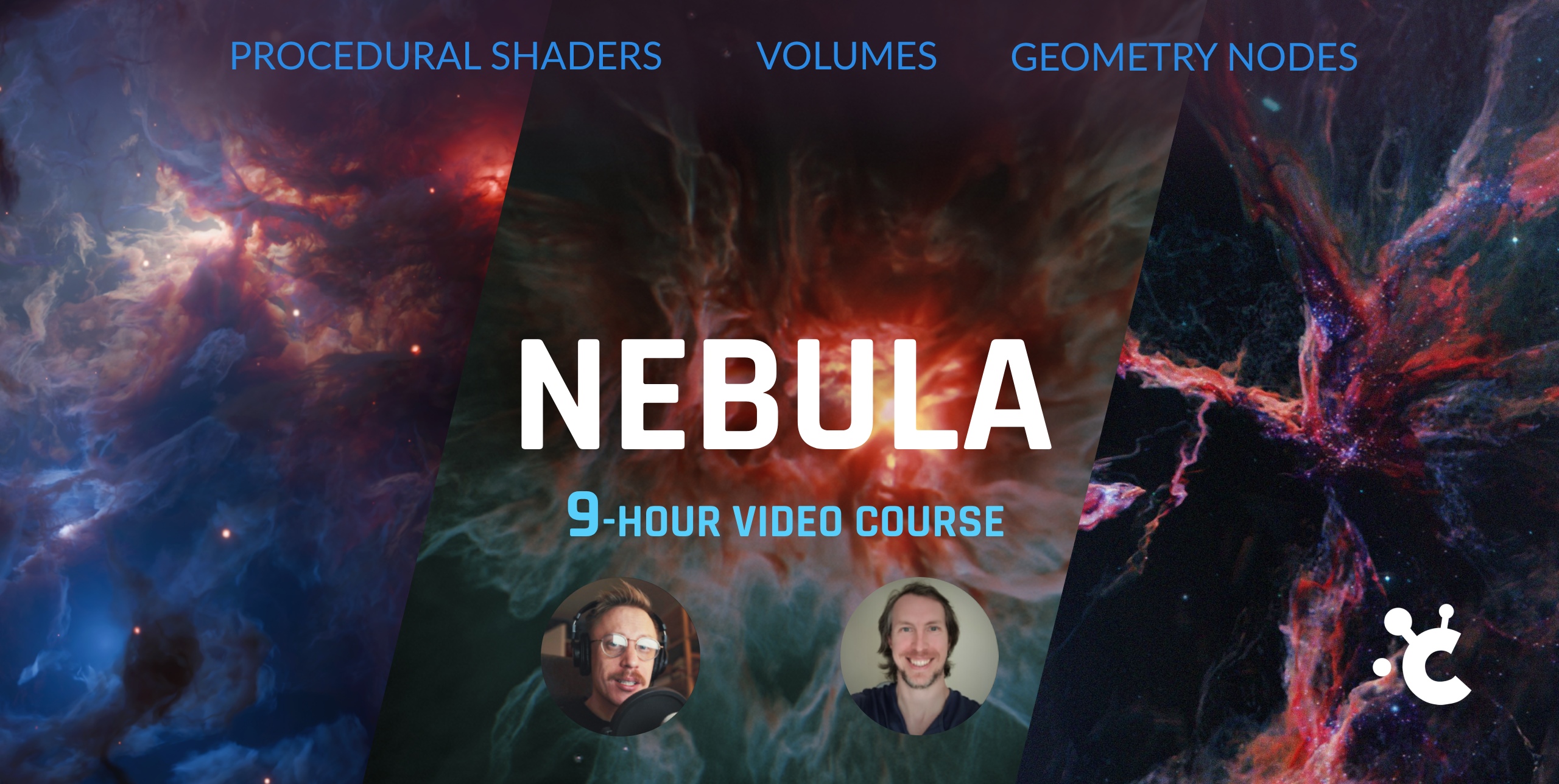 Nebula - Learn Volumes, Geonodes & More (Eevee, Cycles) by Creative Shrimp