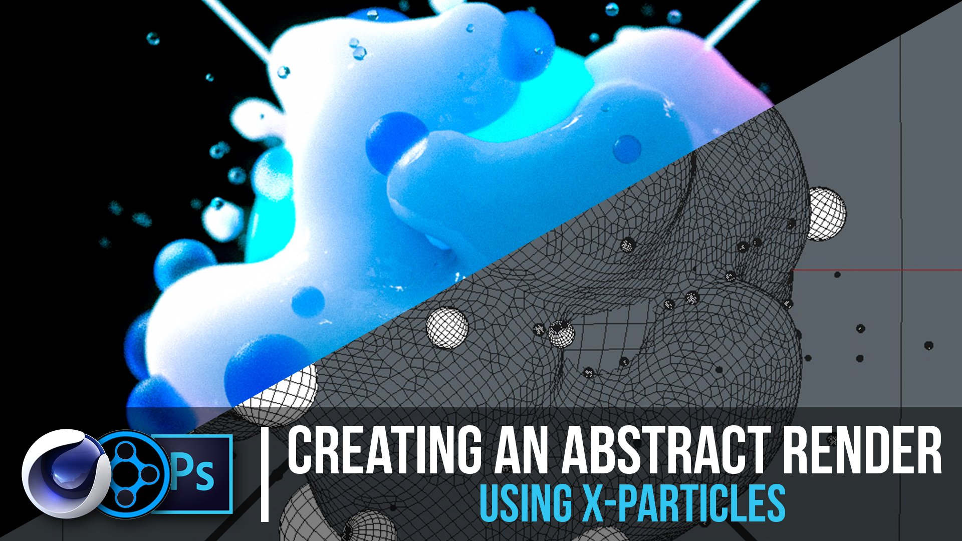 Creating an Abstract Render Using X-Particles in Cinema 4D