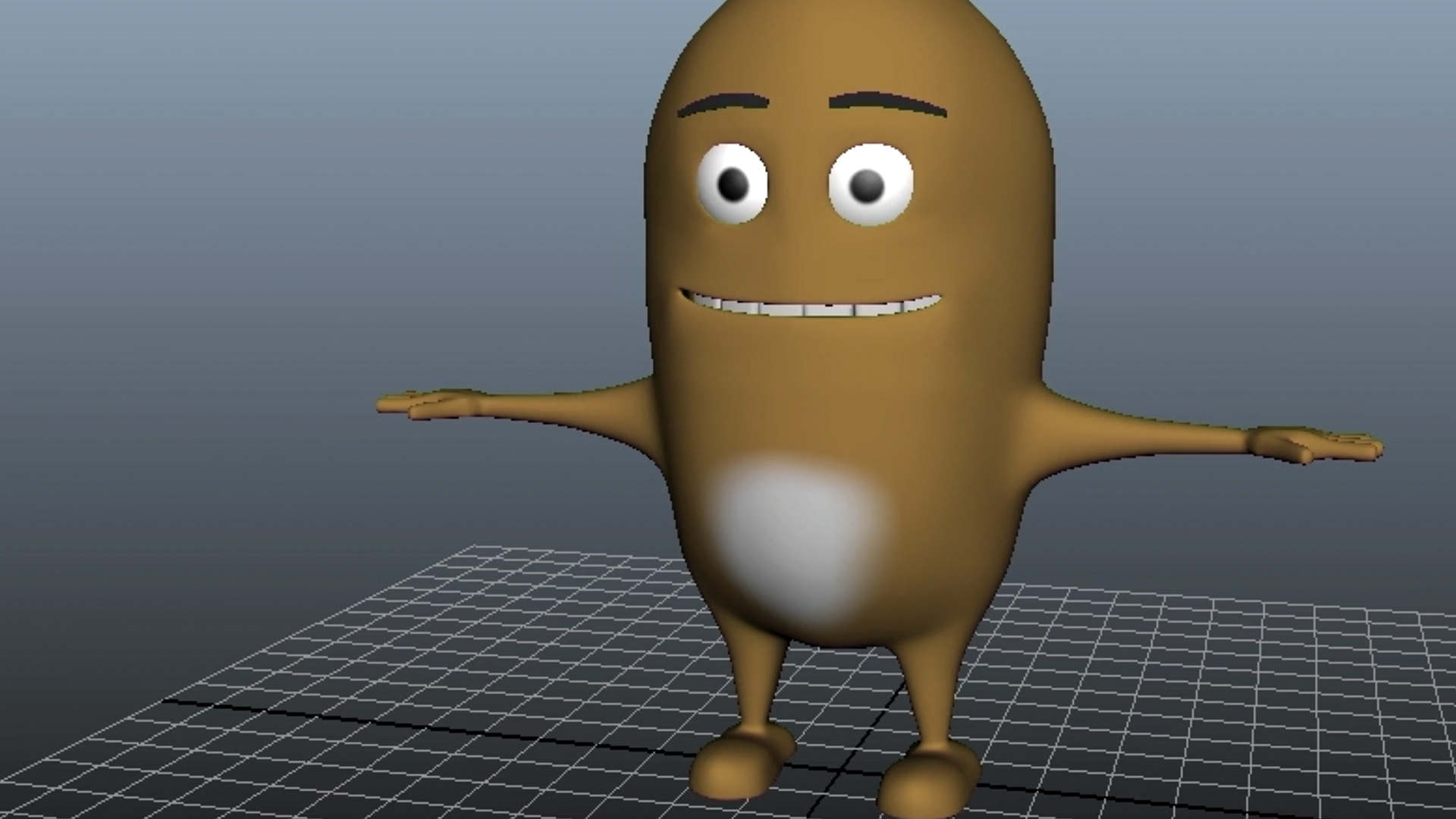 Modeling a Cartoon Character in Maya