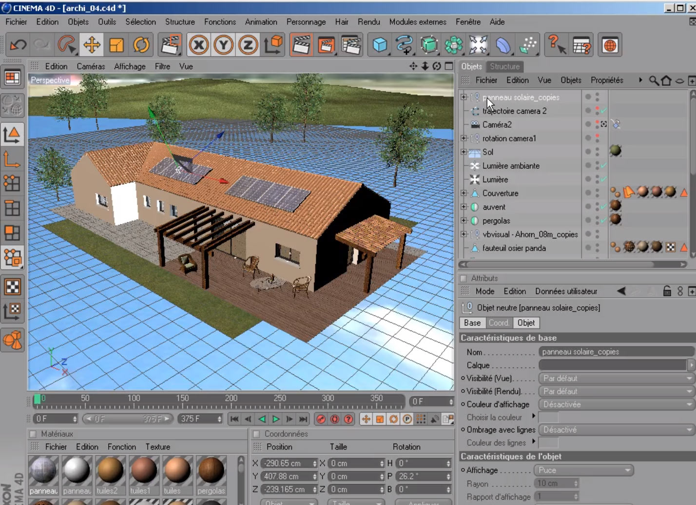 Cinema 4D – Architecture, Design et Mécanique (French)