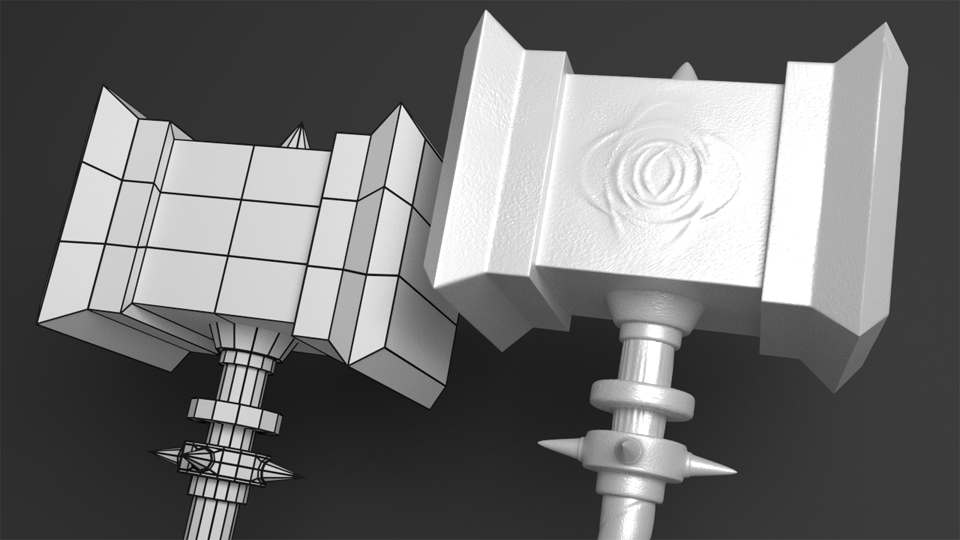 Sculpting a Game Asset in Blender