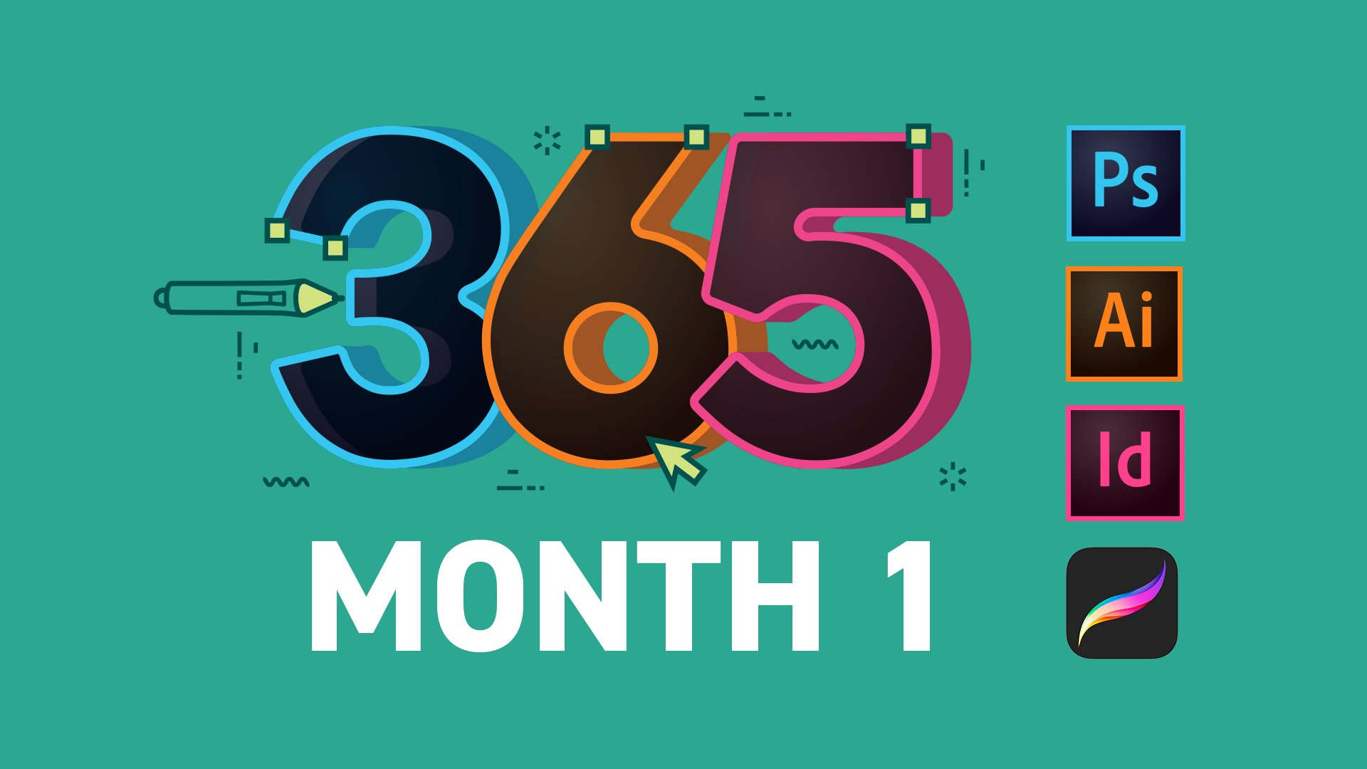 365 Days Of Creativity - Month 1