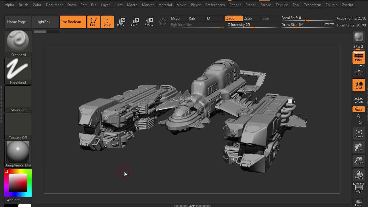 SciFi Ship Series in Maya Volume 1