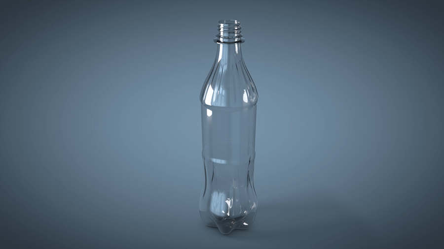 Modeling a Plastic Soda Bottle in Cinema 4D