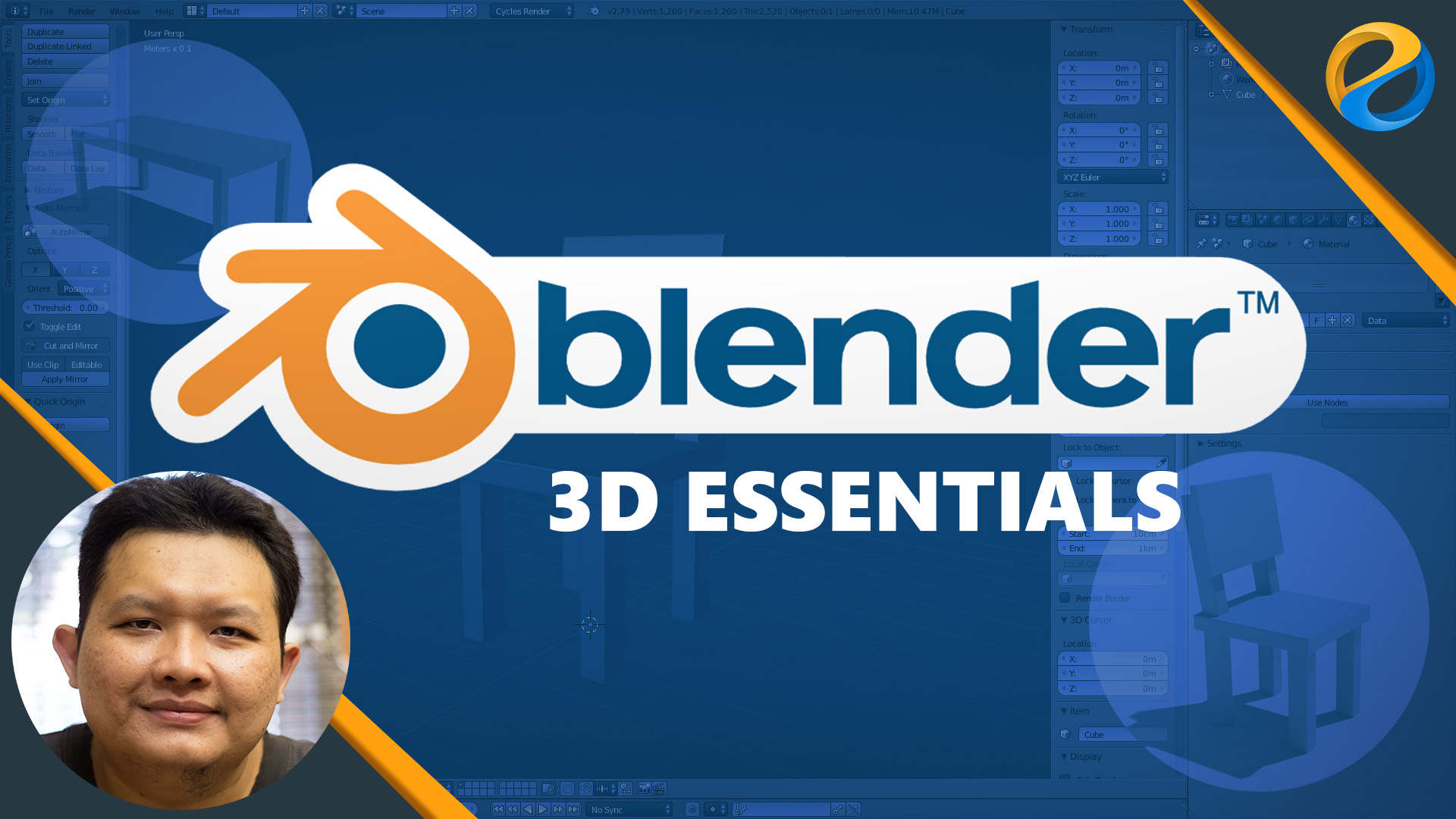 Blender 3D essentials