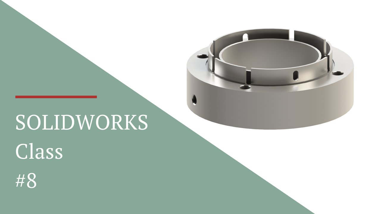 SOLIDWORKS Class 08 SOLIDWORKS Advanced Features 1