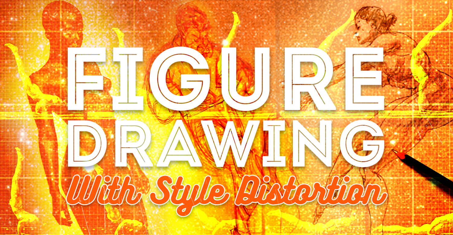 Figure Drawing With Style Distortion