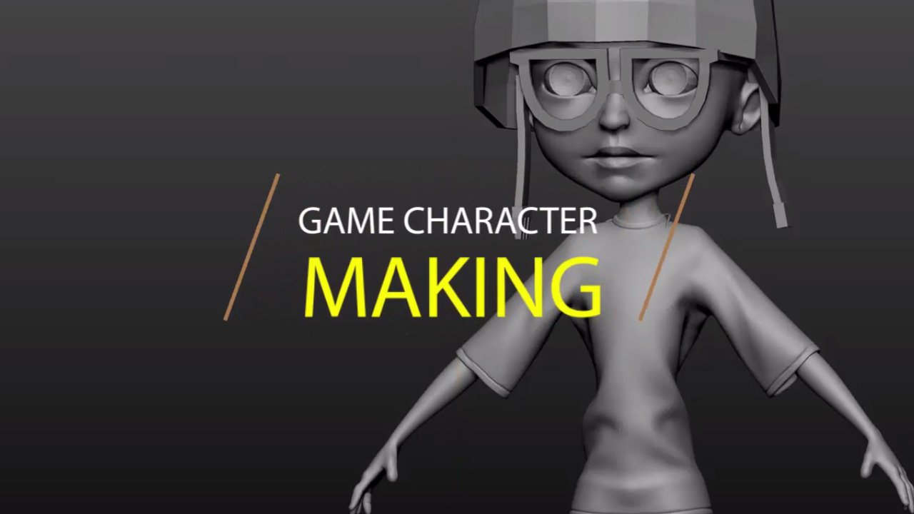 Maya Game Character Making - Part 01 - Base Mesh Creation