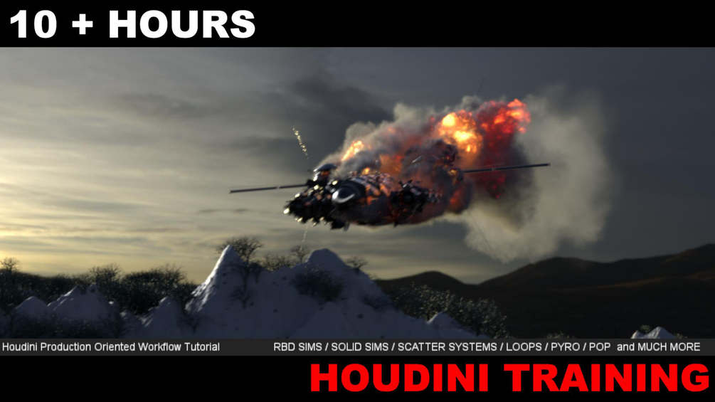 VFX Studio Oriented Houdini FX Training wIth Timucin Ozger
