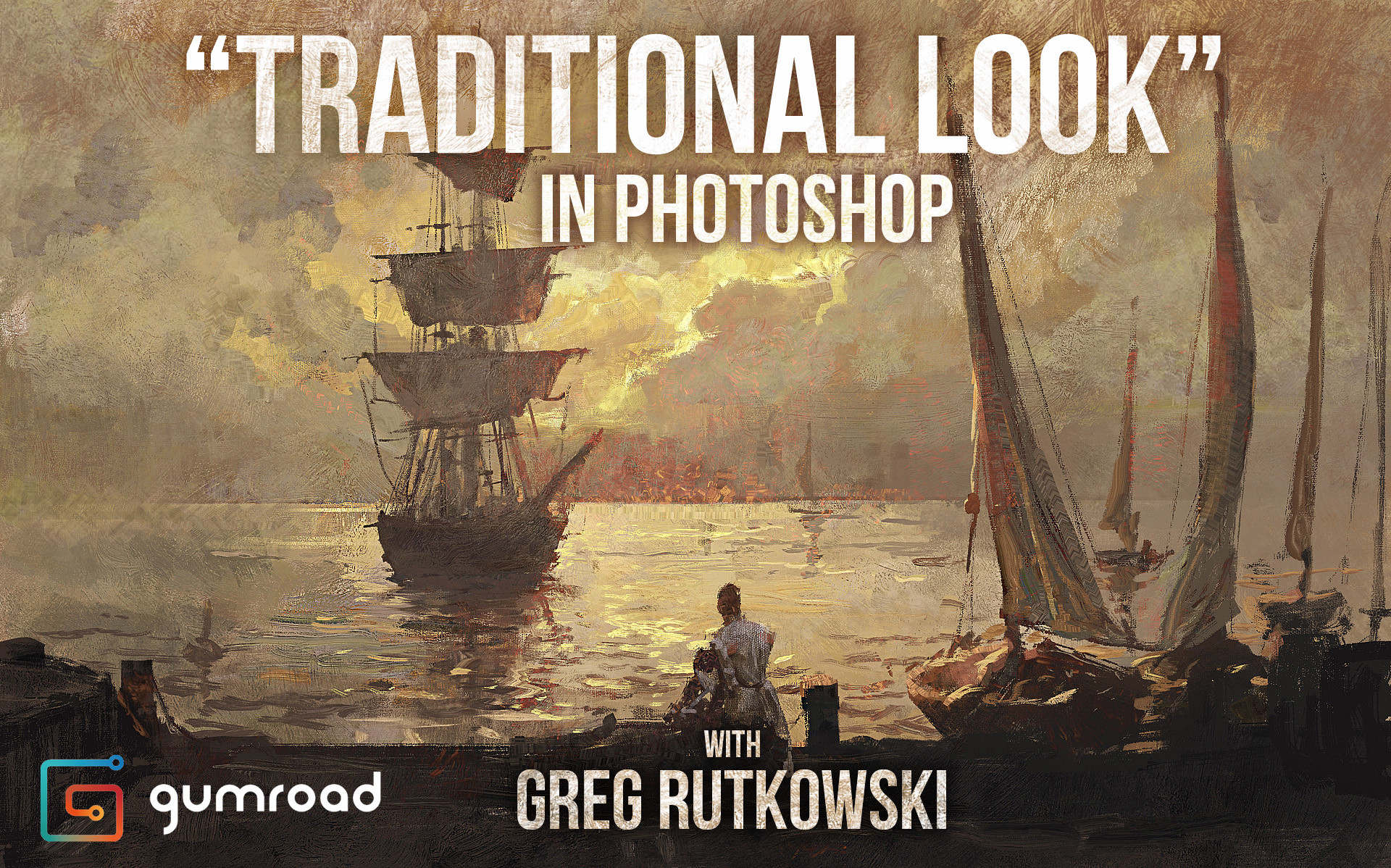 Traditional look in Photoshop - Greg Rutkowski
