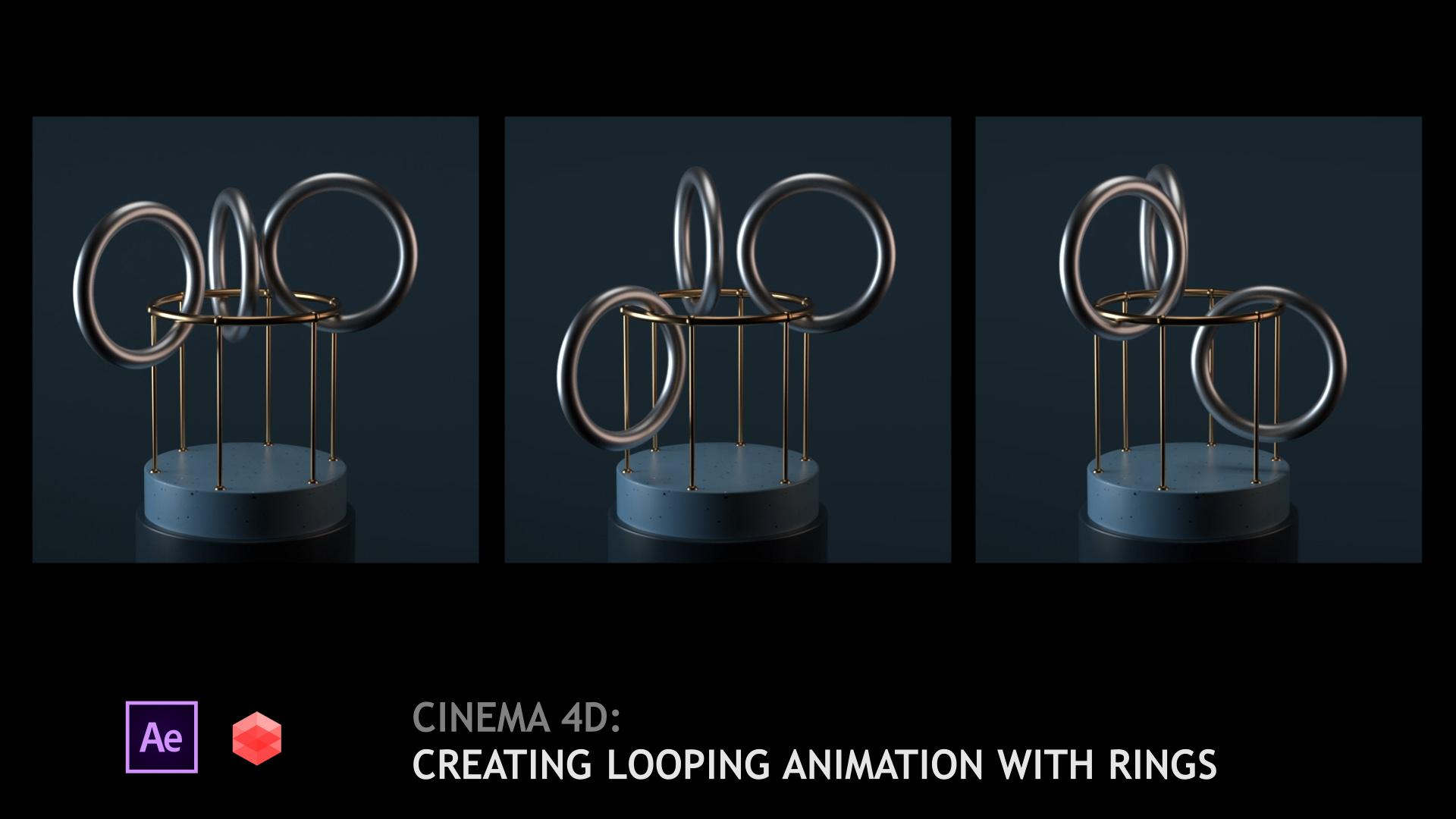 Cinema 4D Creating looping animation with moving cubes