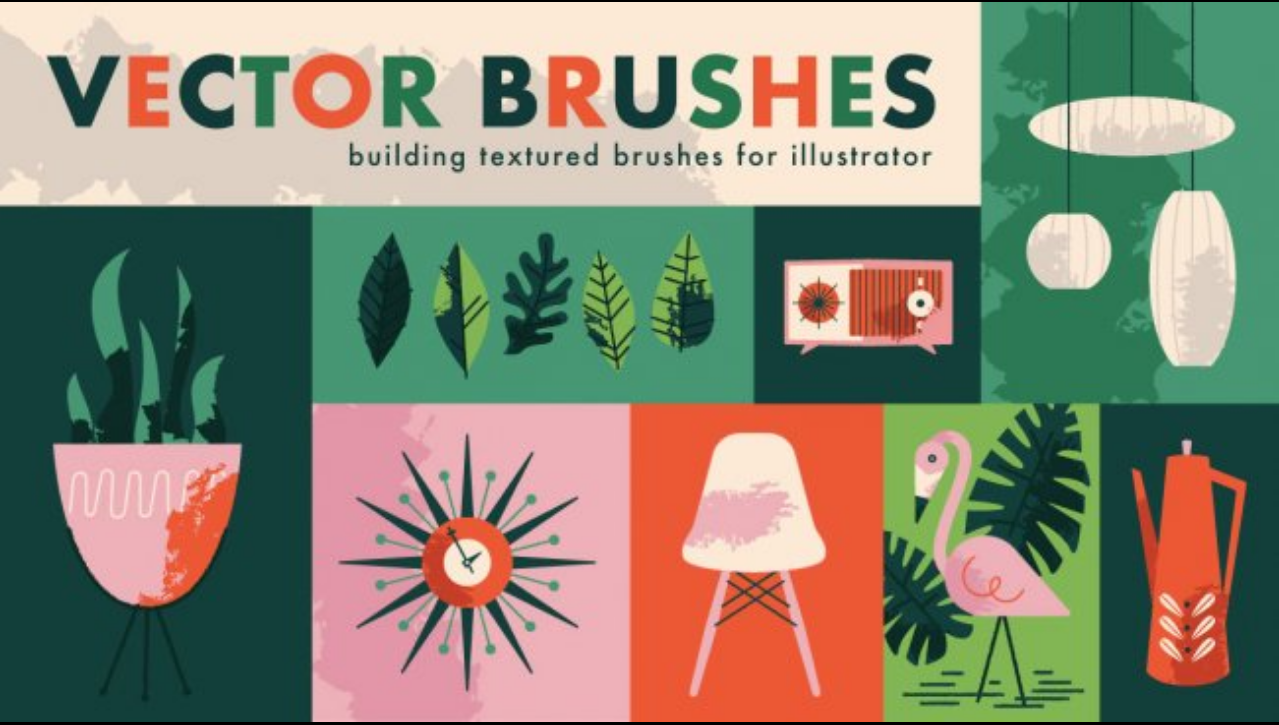 Vector Brushes Building Textured Brushes for Illustrator
