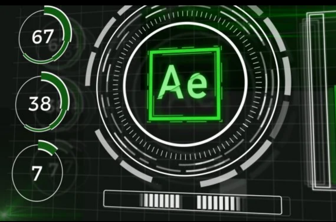 Futuristic HUD Animations in After Effects