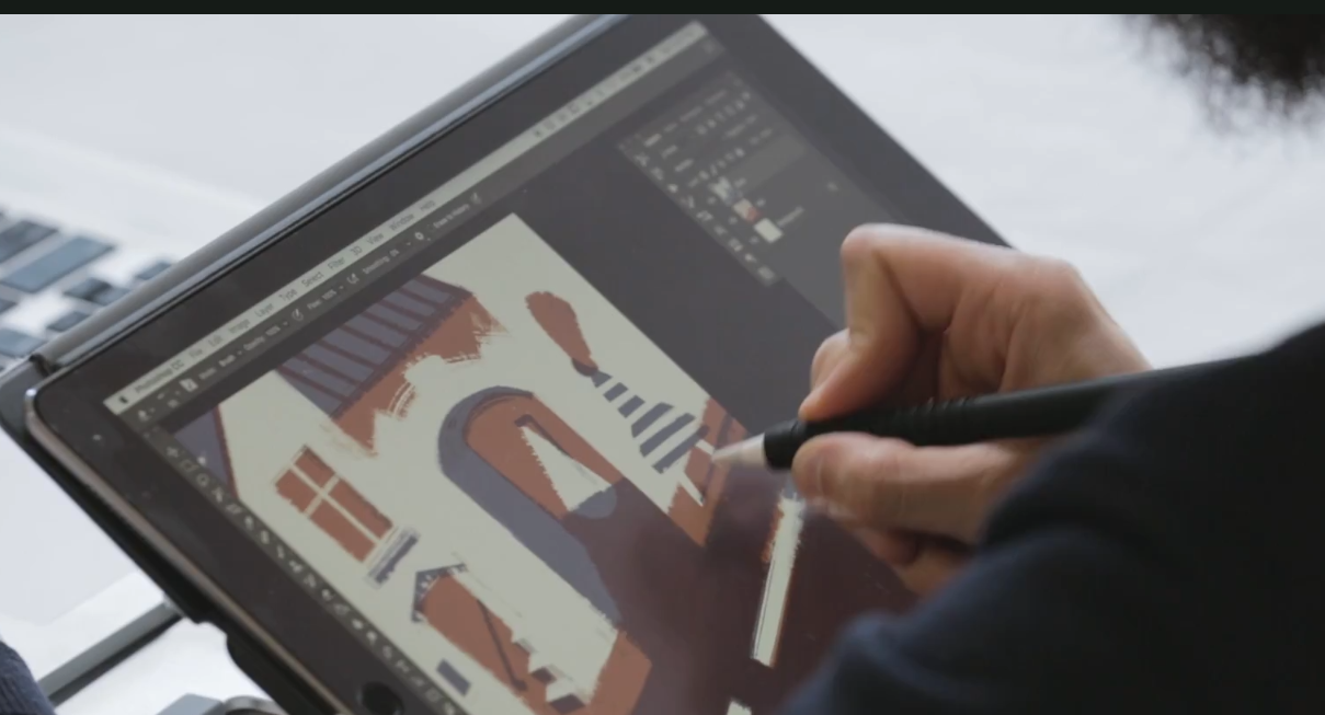 Digital Illustration - Drawing with Shapes and Layers