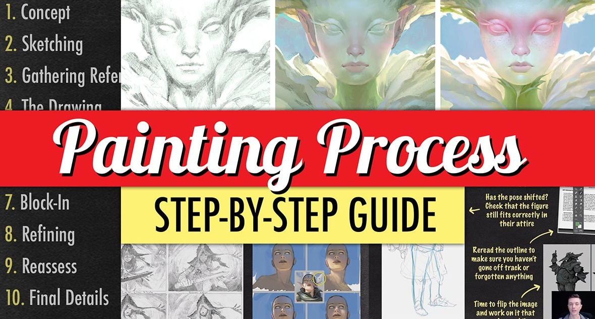 Painting Process - Video Guide and Files by Clint Cearley
