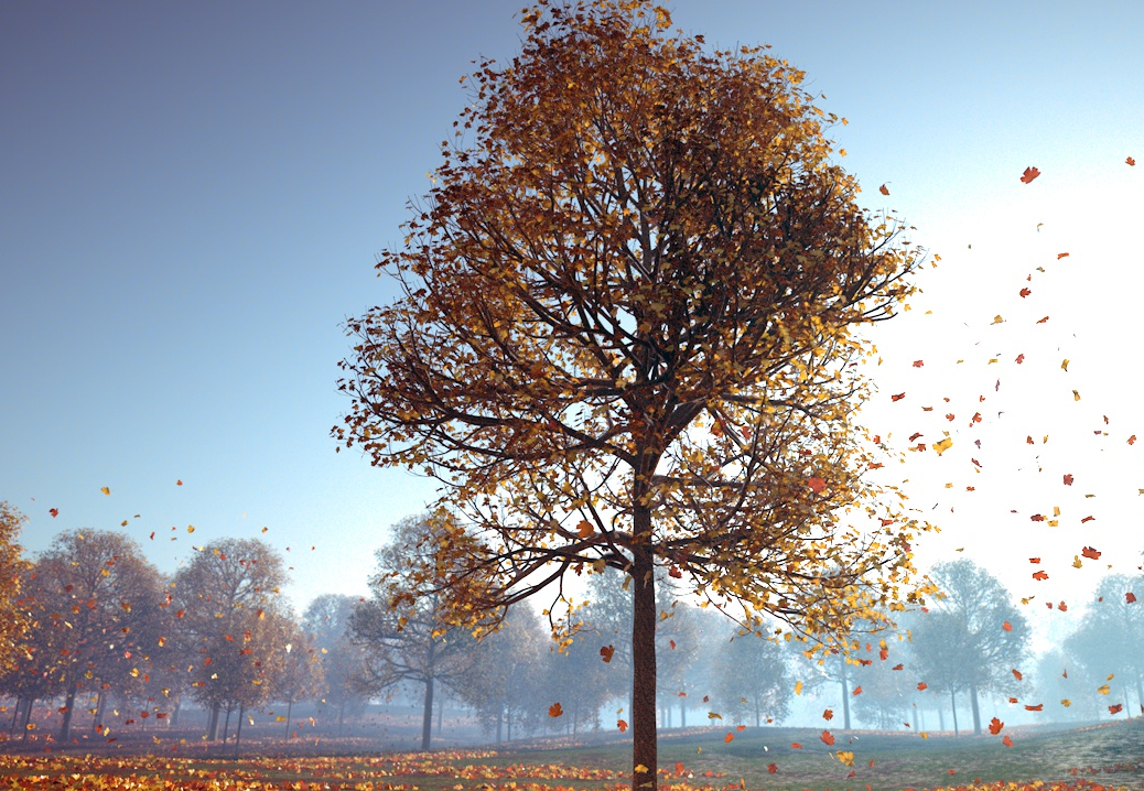 Cinema 4D Tutorial Natural Environments from Marijn Raeven