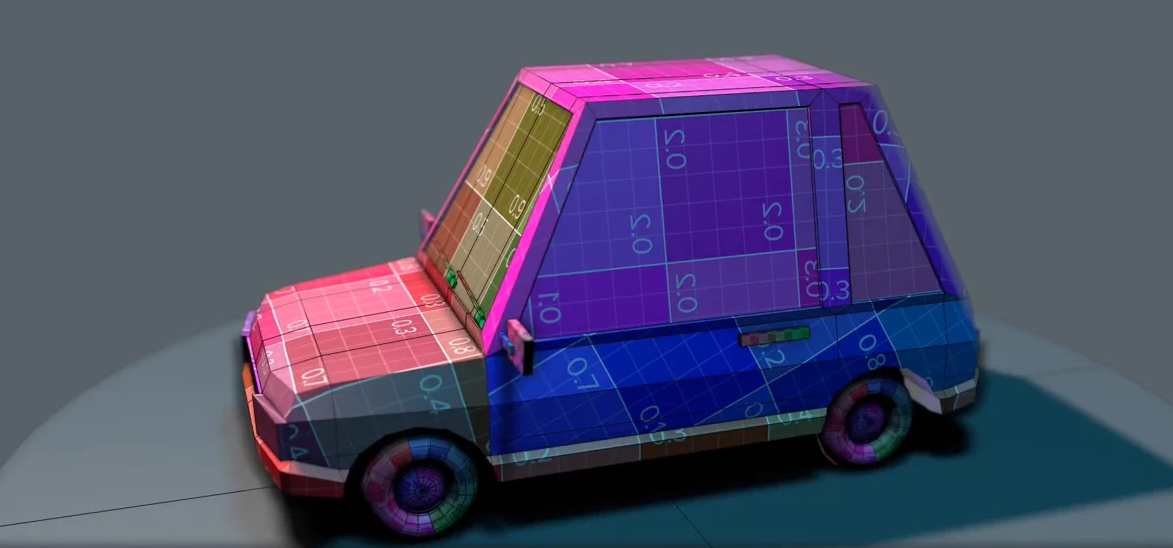 Toon Car Texturing & Baking Techniques