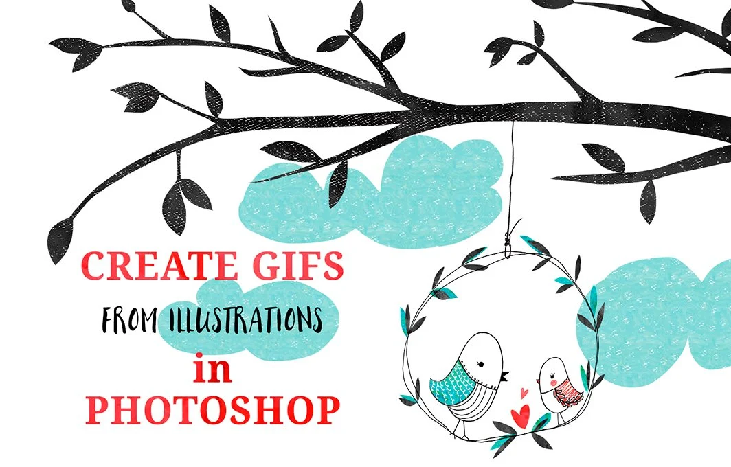 Create GIFS from illustrations in Photoshop