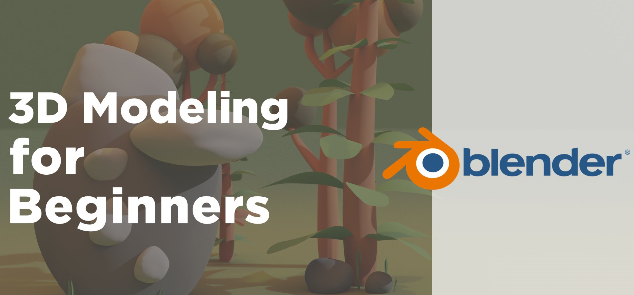 Modeling in Blender for Beginners - Creating your first 3D landscape