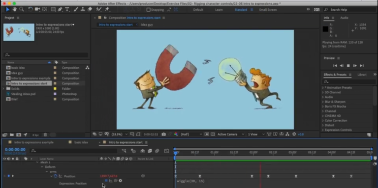 After Effects CC 2021 Character Animation Essential Training