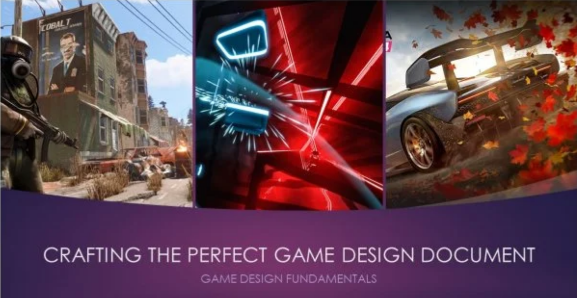 Crafting the Perfect Game Design Document Game Design Fundamentals