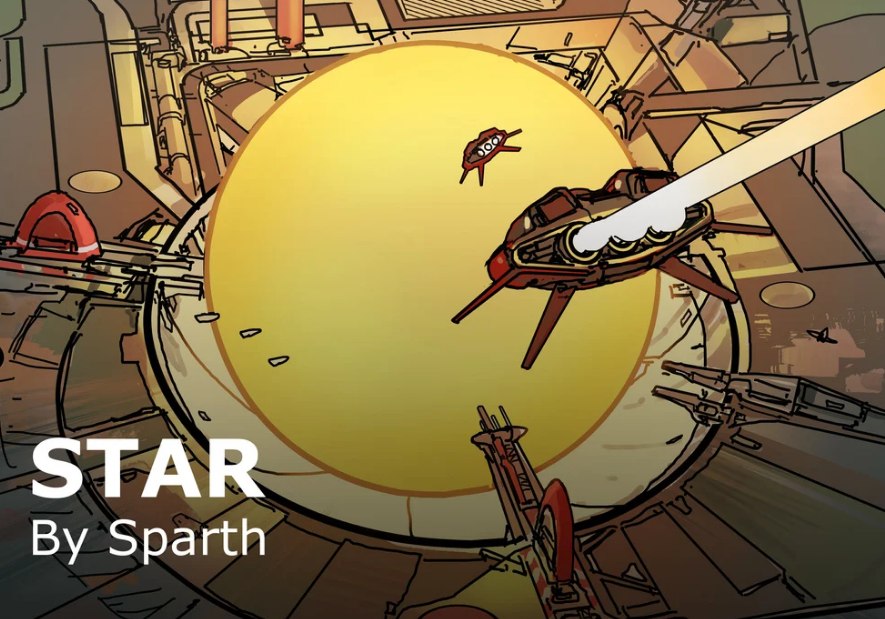 STAR - line work and color tutorial by Sparth