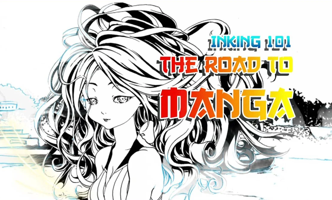 The Road to Manga - Inking 101 by Olga Rogalski