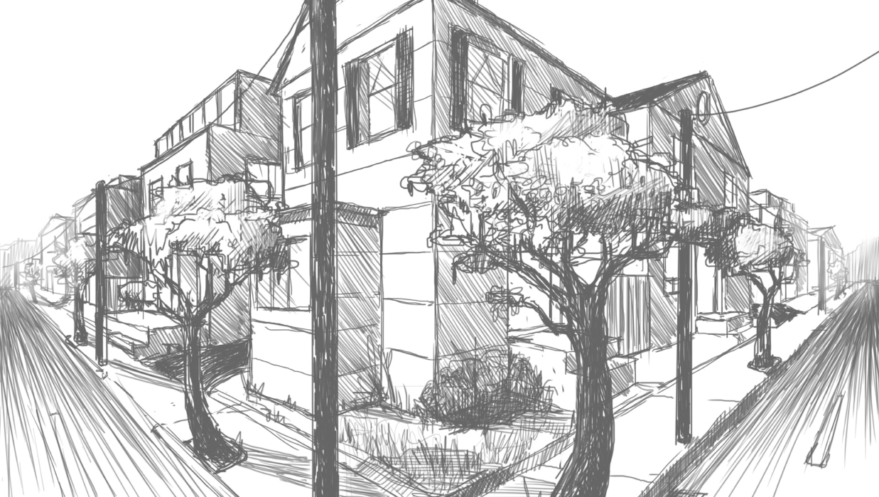 Drawing 2-Point Perspective