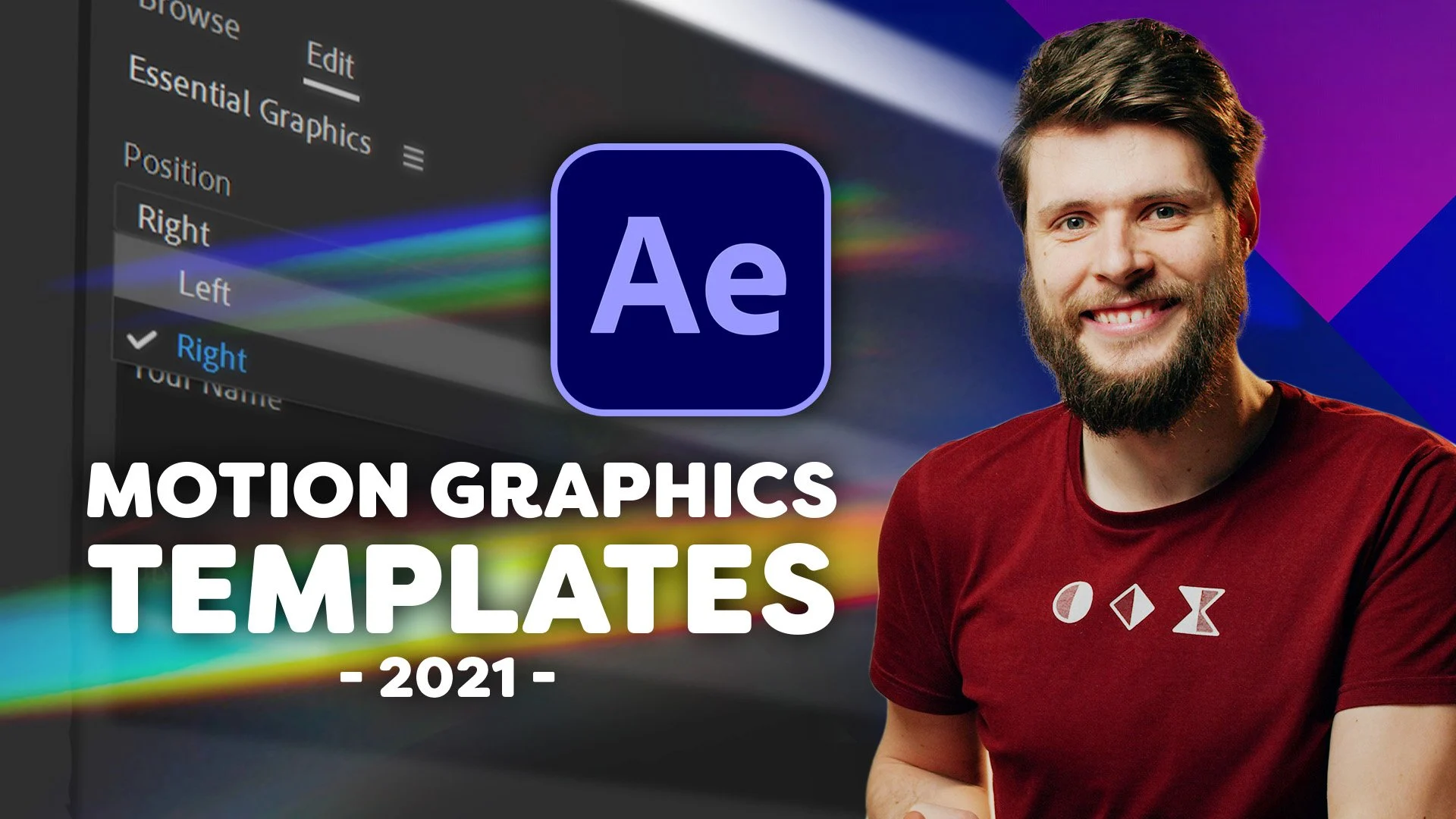 Create Motion Graphics Templates With Adobe After Effects Premium 