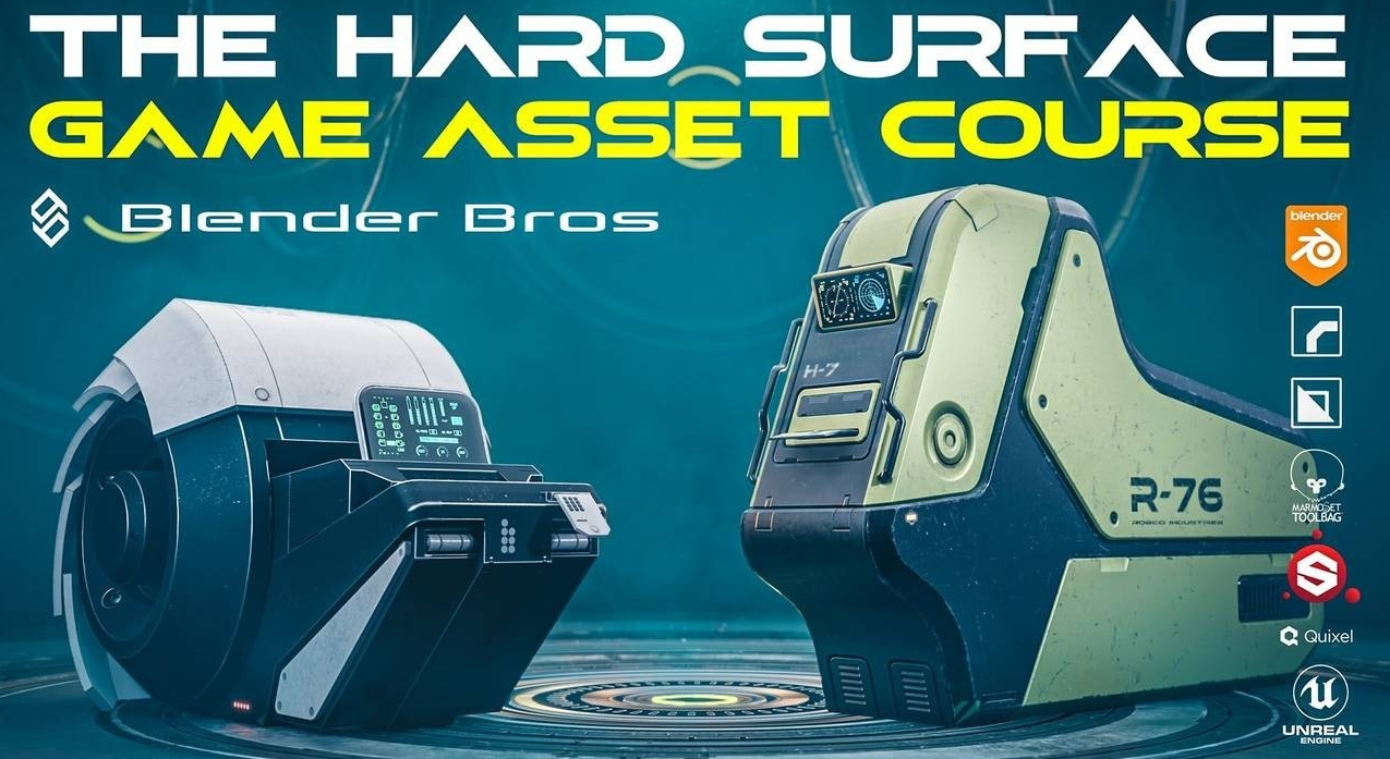Hard Surface Game Asset Course