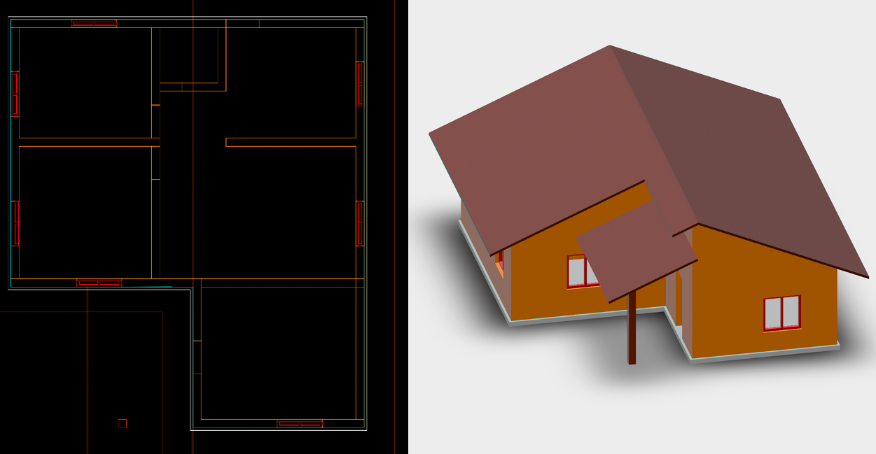 AutoCAD - 2D & 3D Elevations