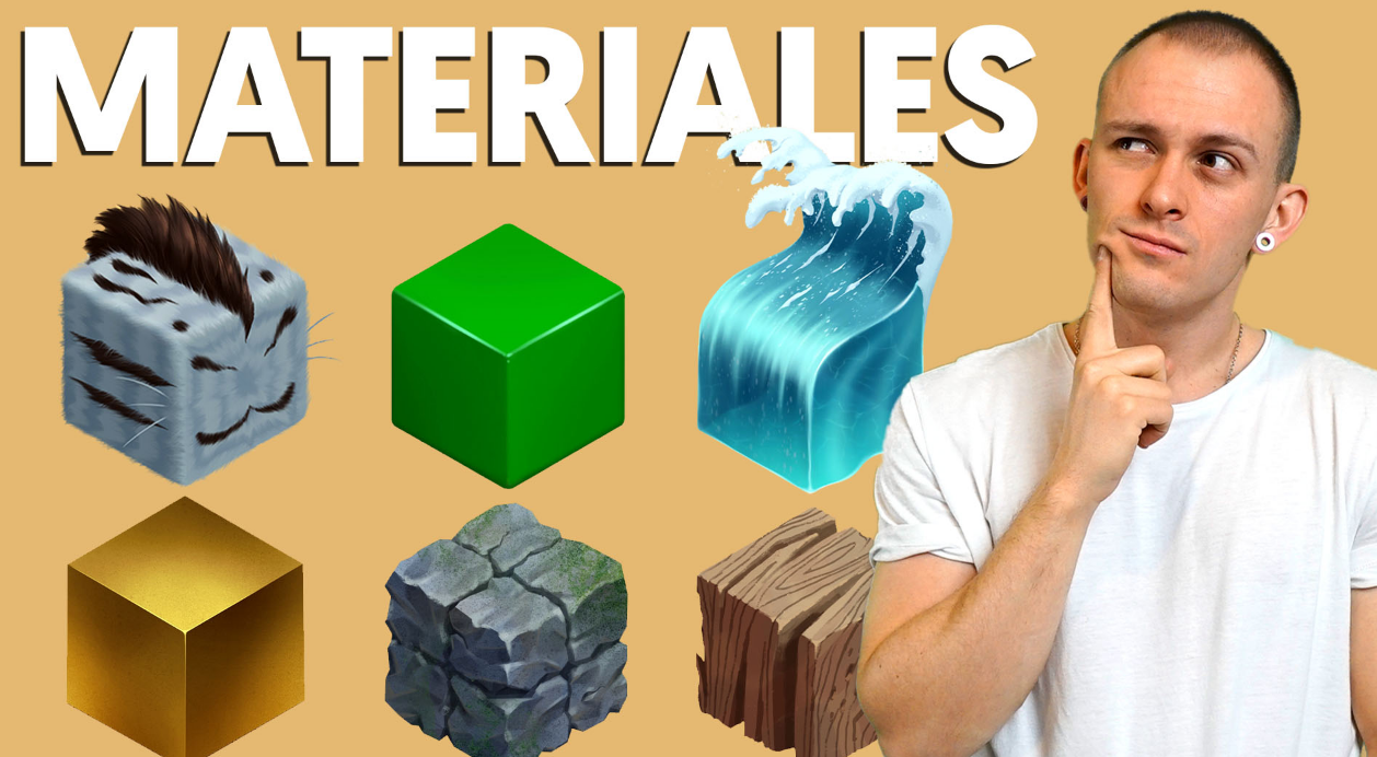 Domina las texturas y los materiales