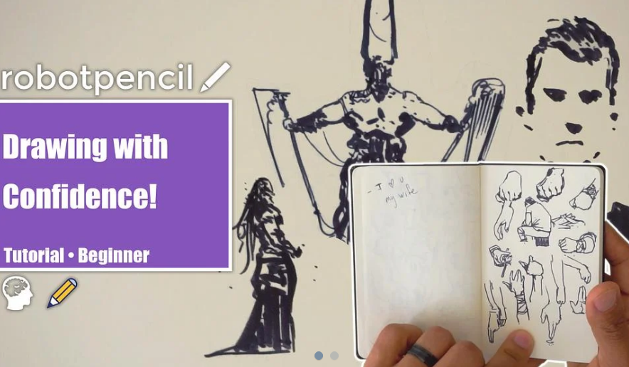 Drawing With Confidence by Anthony Jones