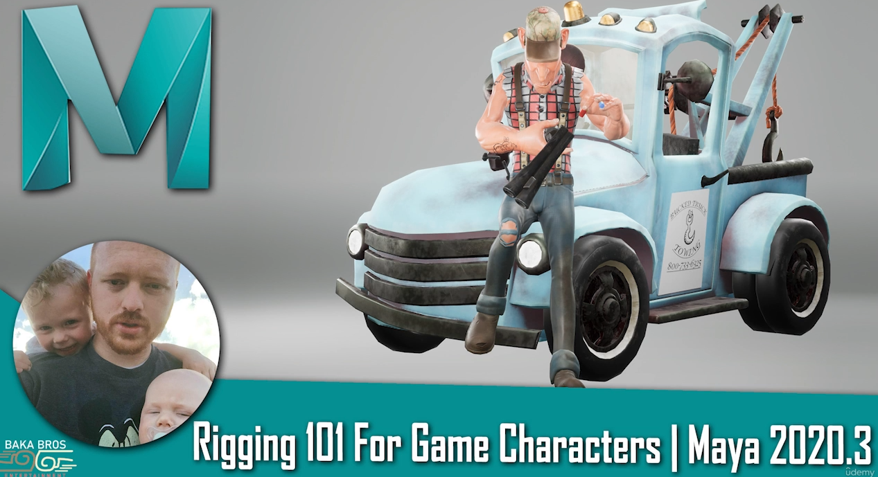 Rigging 101 For Game Characters Maya 2020.3