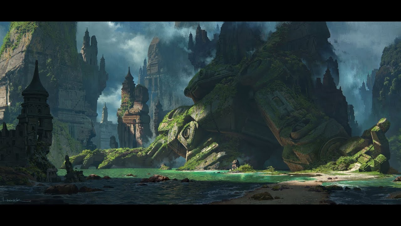 Environment Concept Design with Aaron Limonick (Russian Audio, Eng Sub)