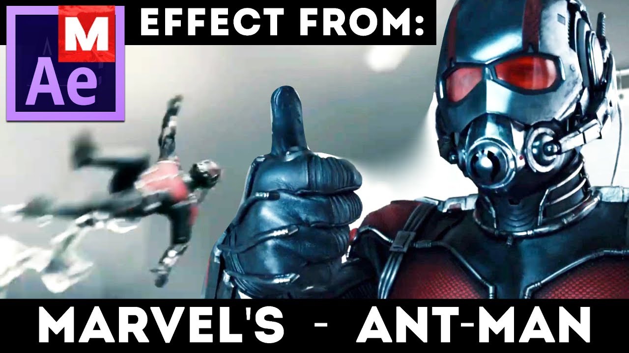 Ant-Man Shrinking Effect using Adobe After Effects by M Jake