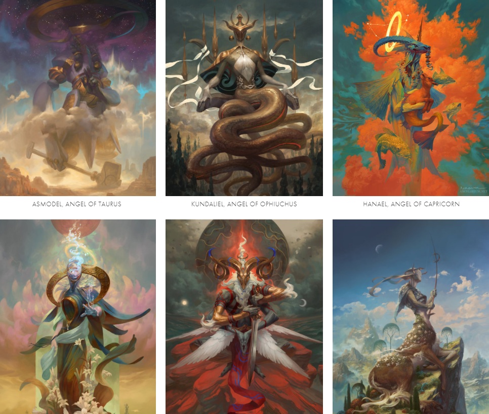 Angelarium zodiac 60 photos - Astrologytoyou.com