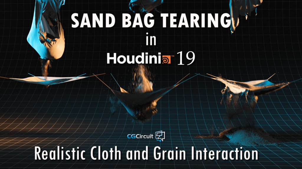 Sand Bag Tearing in Houdini
