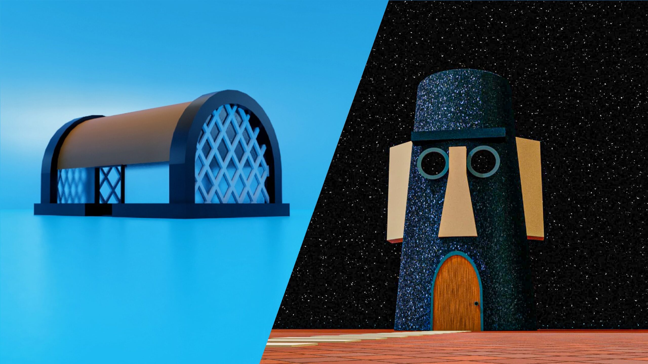 Easy way to 3d environmental Visualizations with Blender 2.9