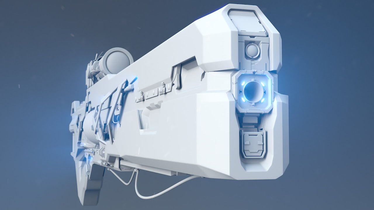 Fuze 02 – Hardsurface Gun Modeling in Maya