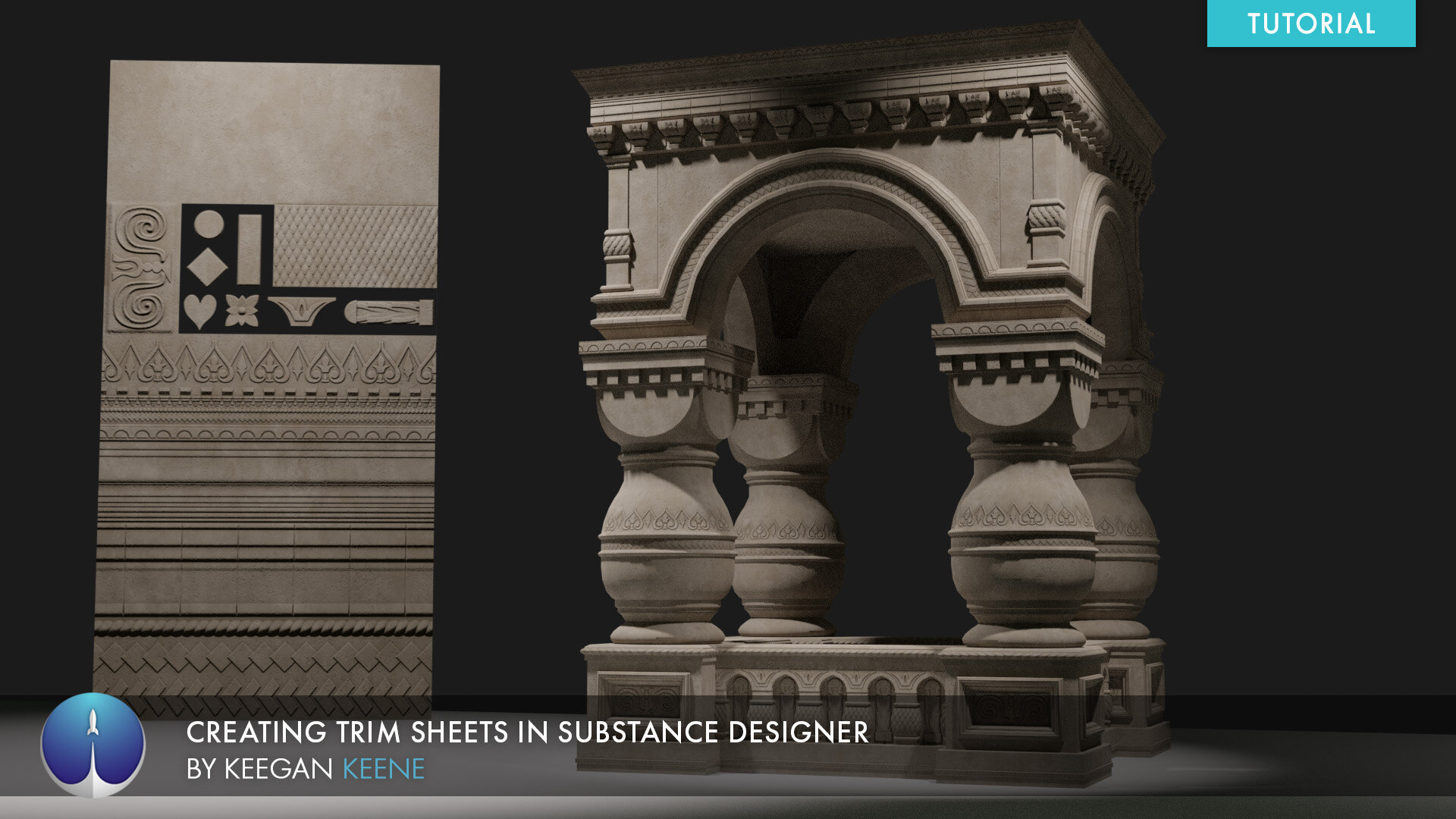 Creating Trim Sheets in Substance Designer by Keegan Keene