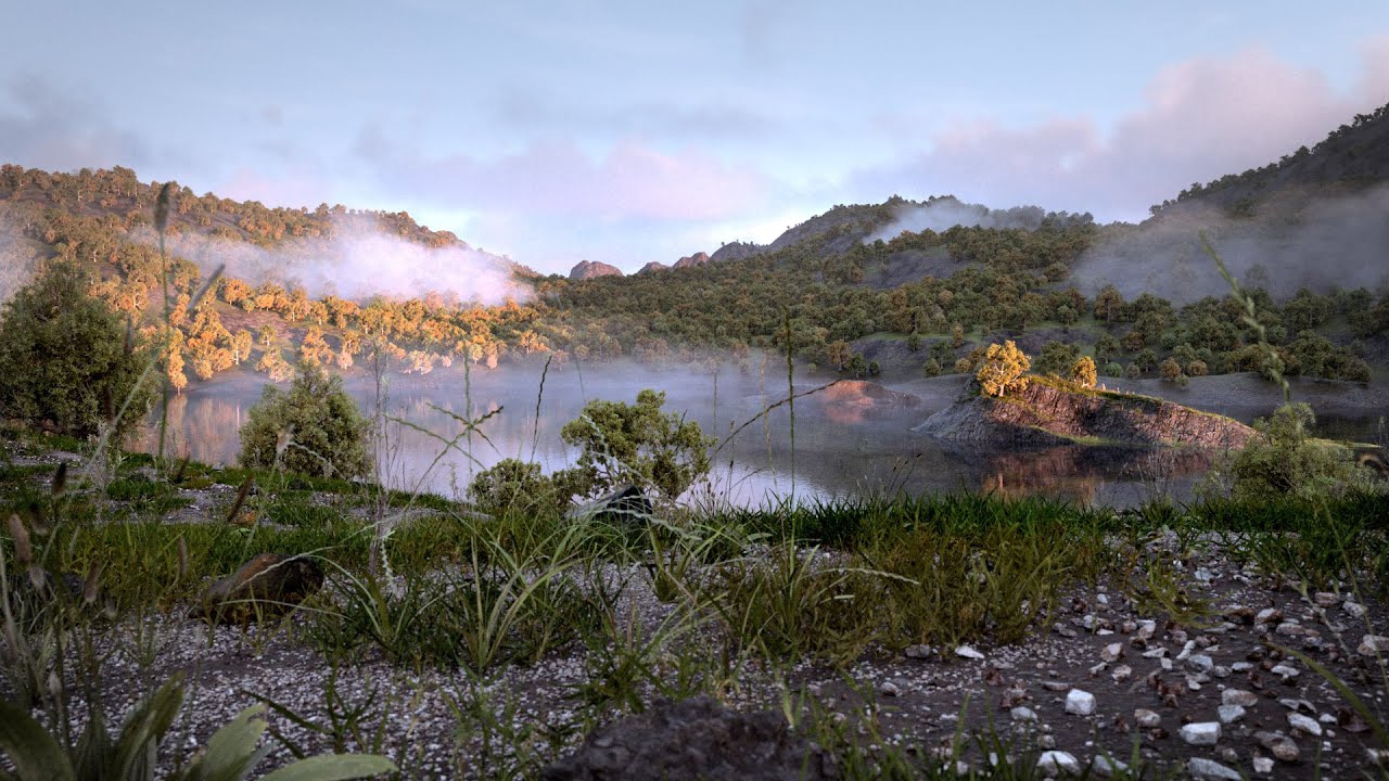 Natural Environment Creation Techniques - Clarisse, Houdini, and ...