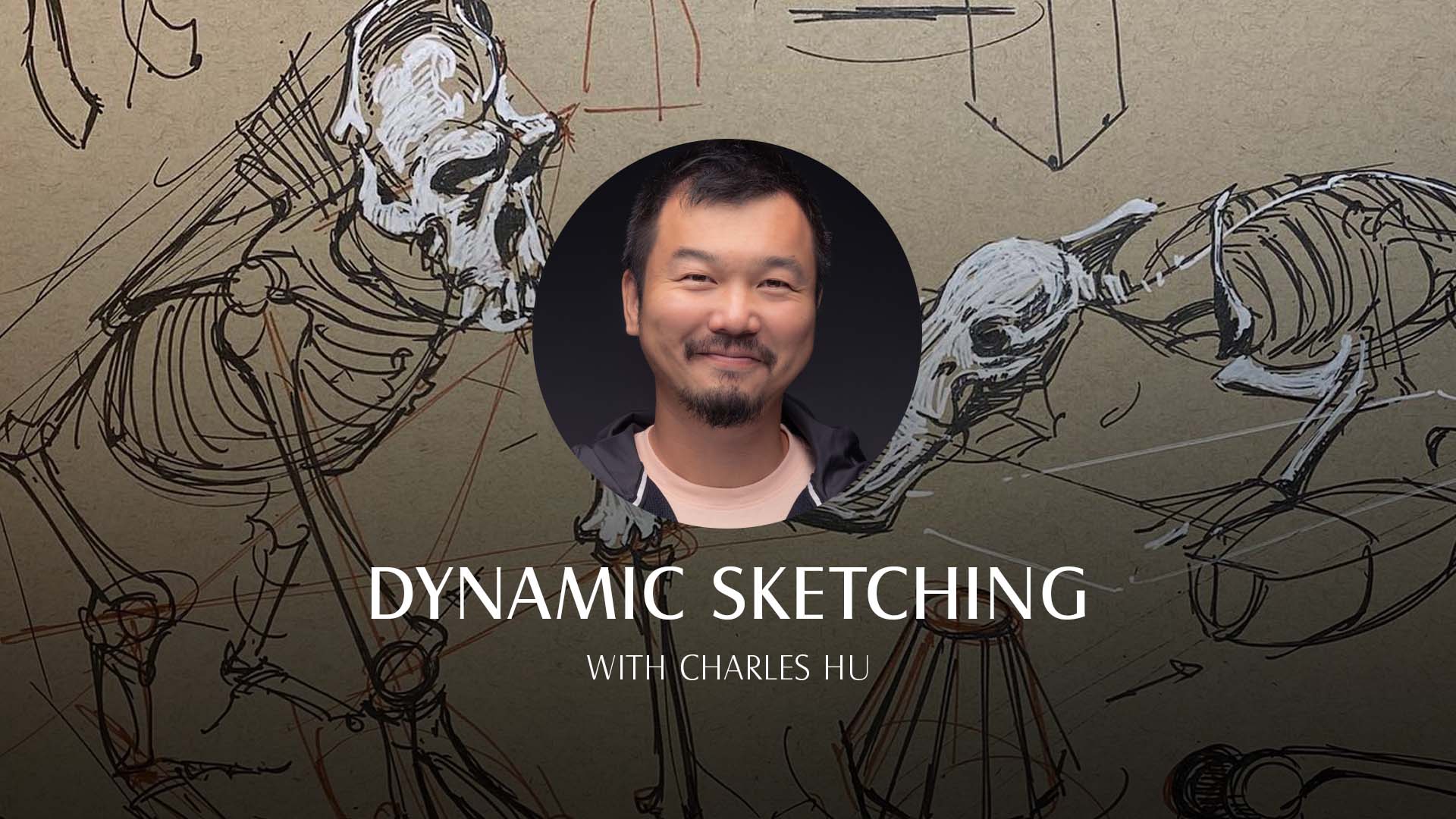 Dynamic Sketching With Charles Hu Live Class January 2022
