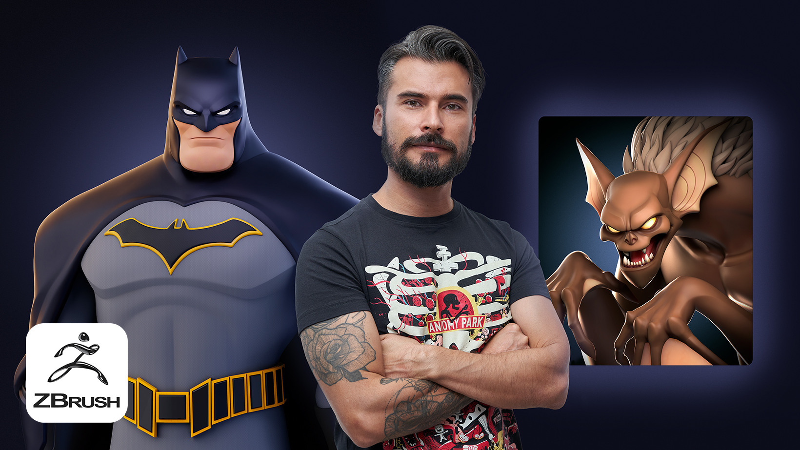 Designing and Modeling Comic Book Characters with ZBrush by Danu ...