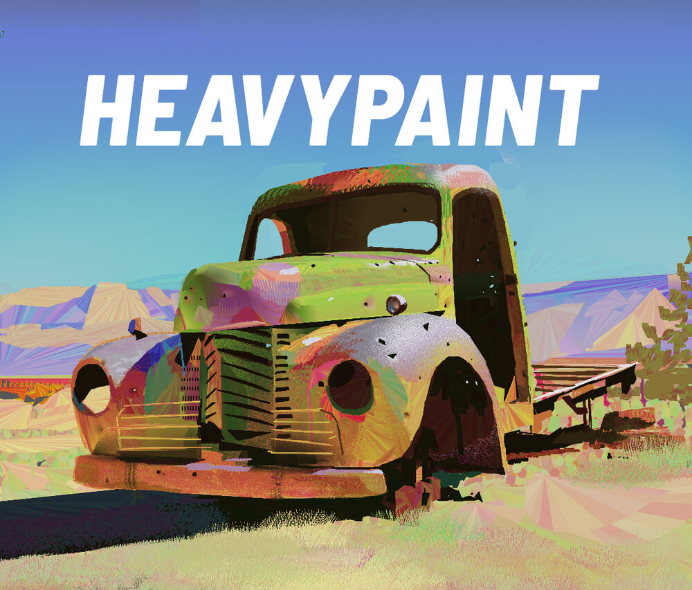 HEAVYPAINT workshop by Rad Sechrist and Vaughan Ling
